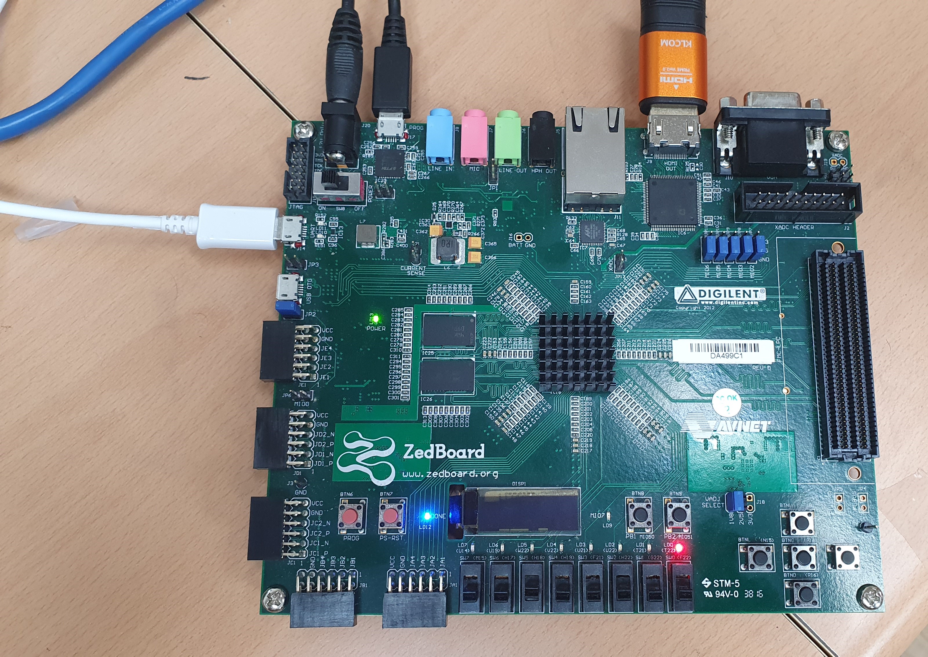 Zed Board HDMI Out Demo